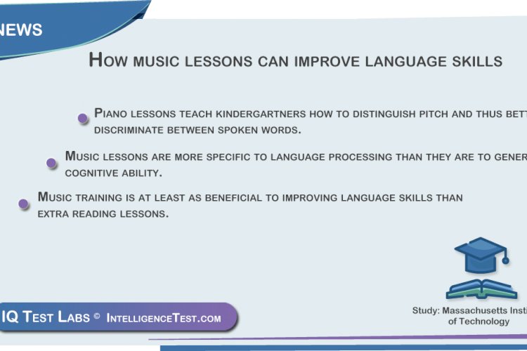 How music lessons can improve language skills - Intelligence and brain ...